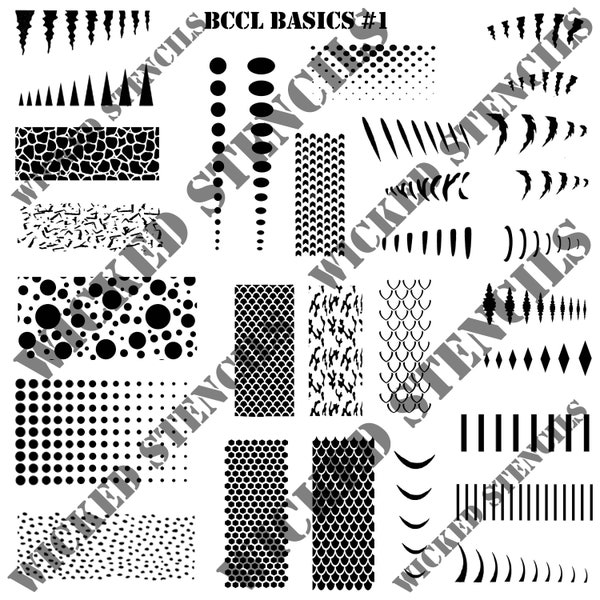 Lure Painting Stencils - Etsy