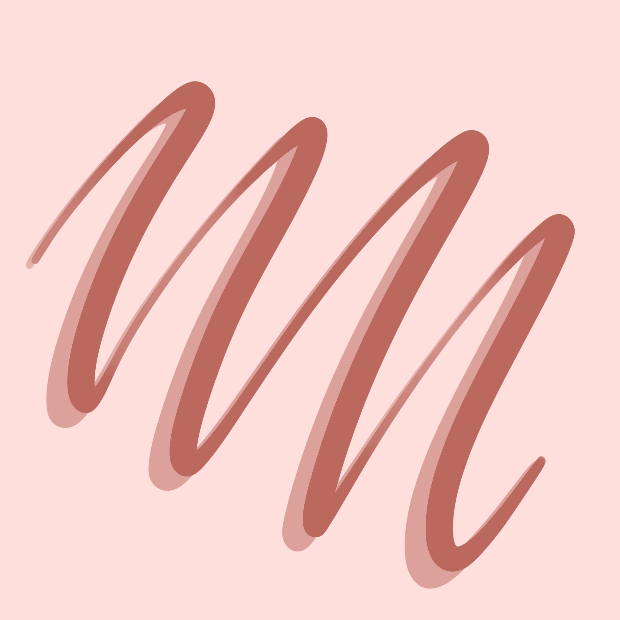 Shadow Calligraphy Brush for Procreate - Etsy