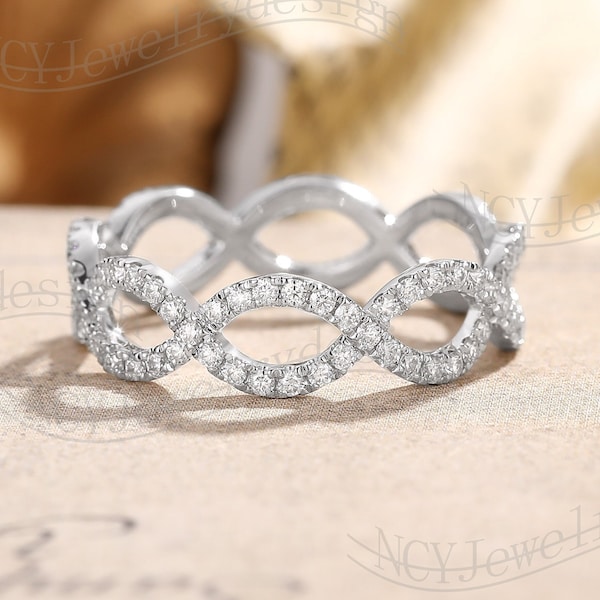 Twisted Wedding Band - Etsy