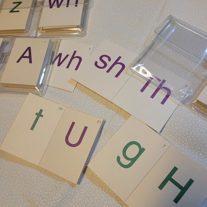 Vintage Alphabet Flash Cards Set of 5, Letter Cards for Junk Journals ...