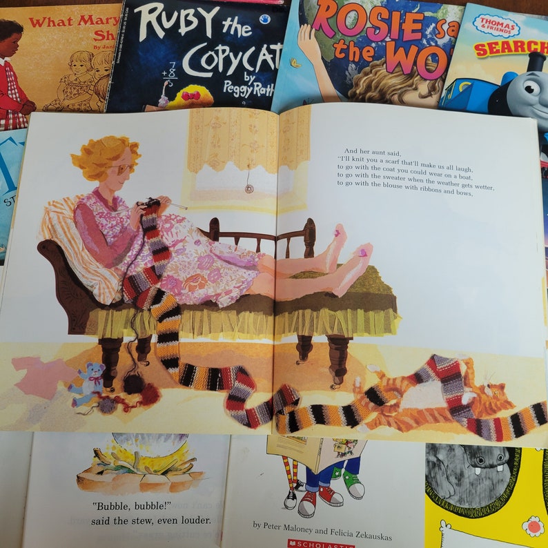 Vintage Children's Illustrated Book Page Packs - Packs of 10, 15, 20 ...