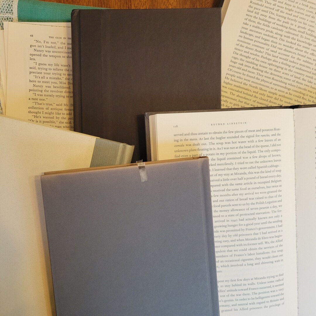 Book Page Packs - 25 or 50 Random Book Pages From a Variety of Novels ...