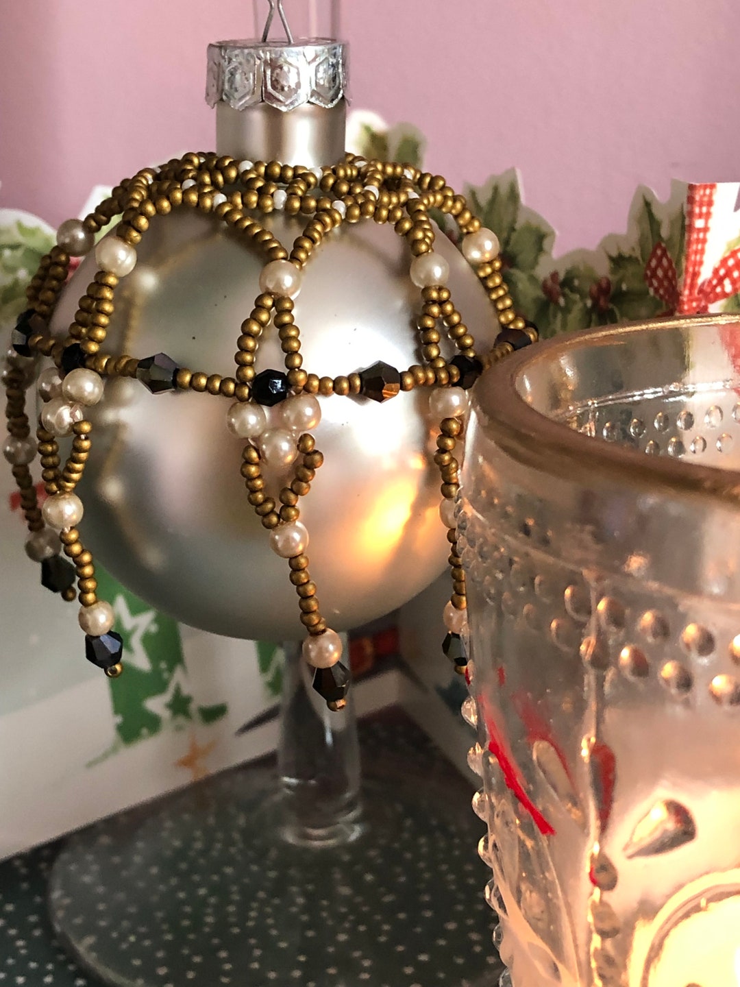 Bauble Kit DIY Christmas Bauble Cover (instructions & Photos) - Etsy
