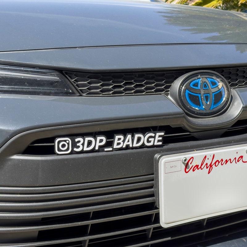 Custom Car Badge - Etsy