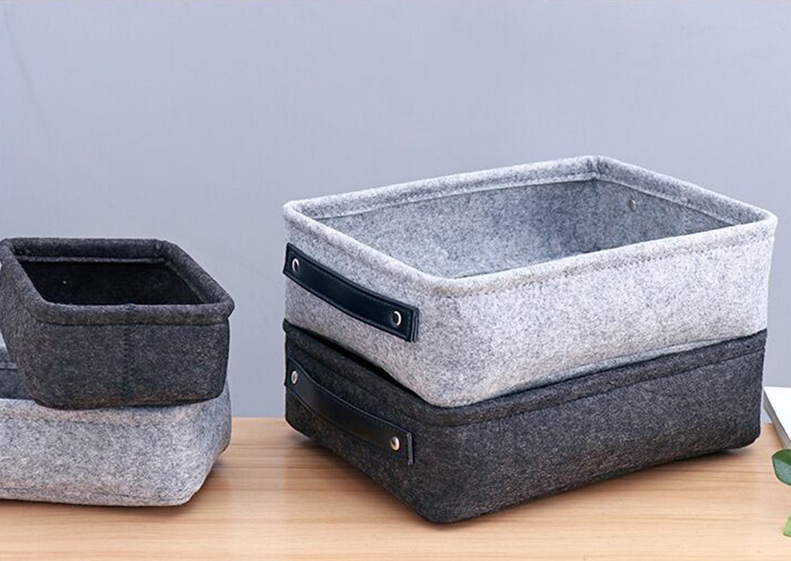 Desktop storage binsstorage binstoragehome storage binstoy | Etsy