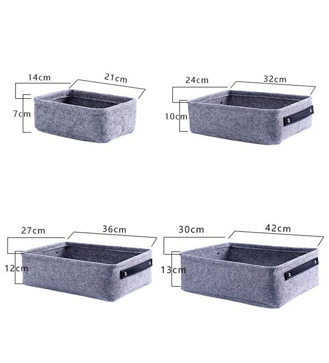 Desktop storage binsstorage binstoragehome storage binstoy | Etsy