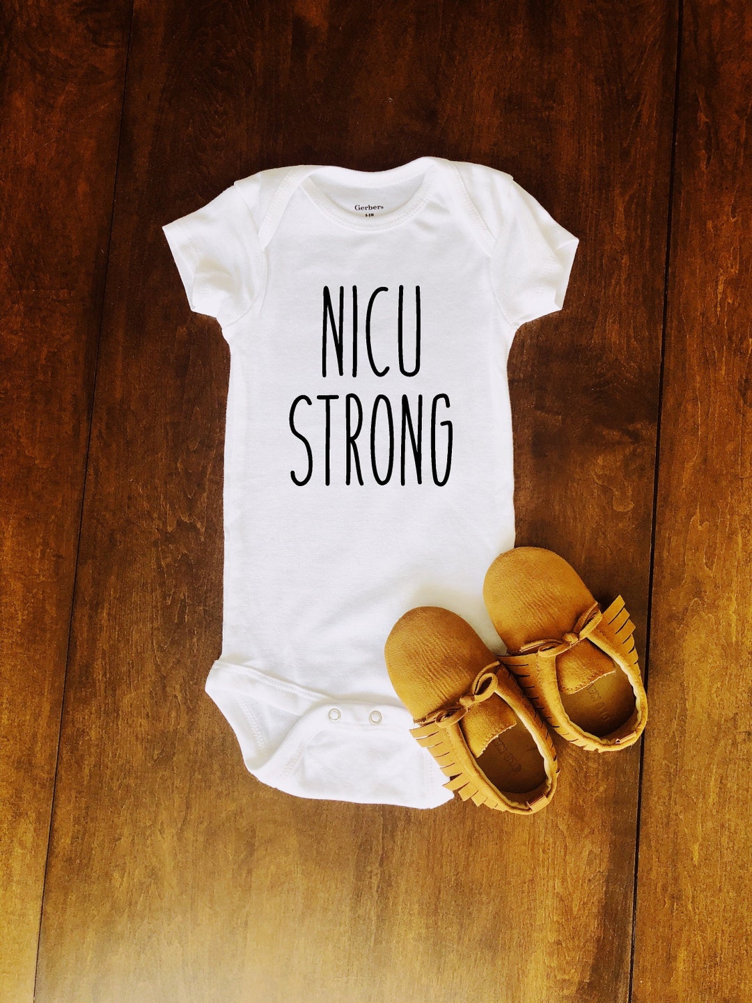 NICU Strong Onesie/ Rae Dunn Inspired Onesie - Etsy