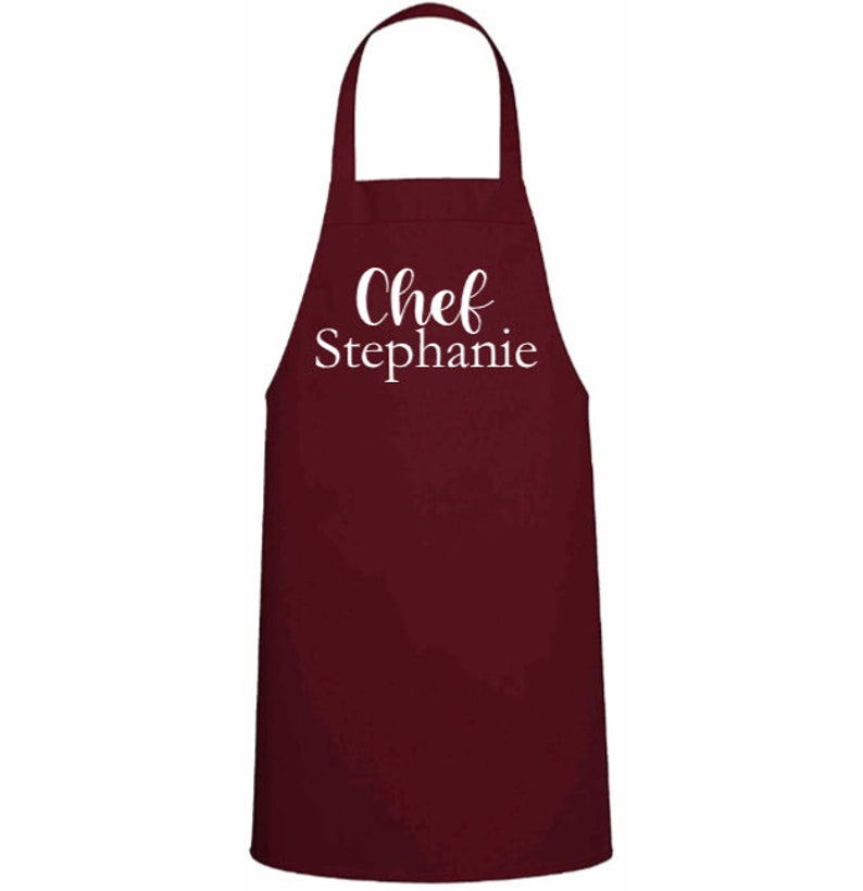 Personalized Name Chef Apron/ Cook Gift Idea - Etsy