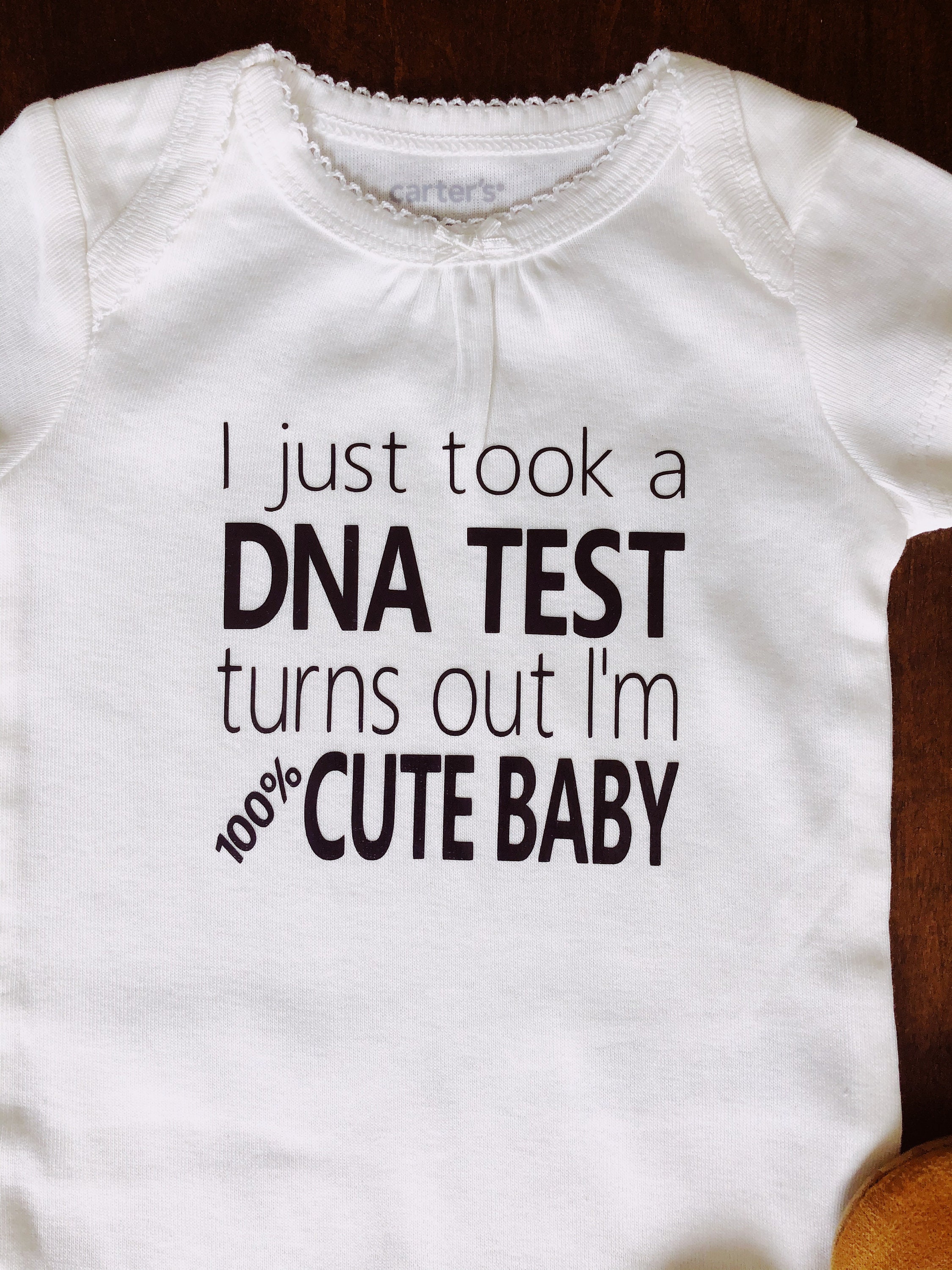 I Just Took a DNA Test Onesie/ Lizzo Inspired Onesie/ Funny/ Baby ...