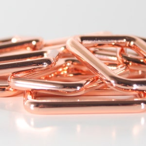 Purse Hardware 1 25mm Rectangle Rings / Buckles to Connect Purse Straps ...