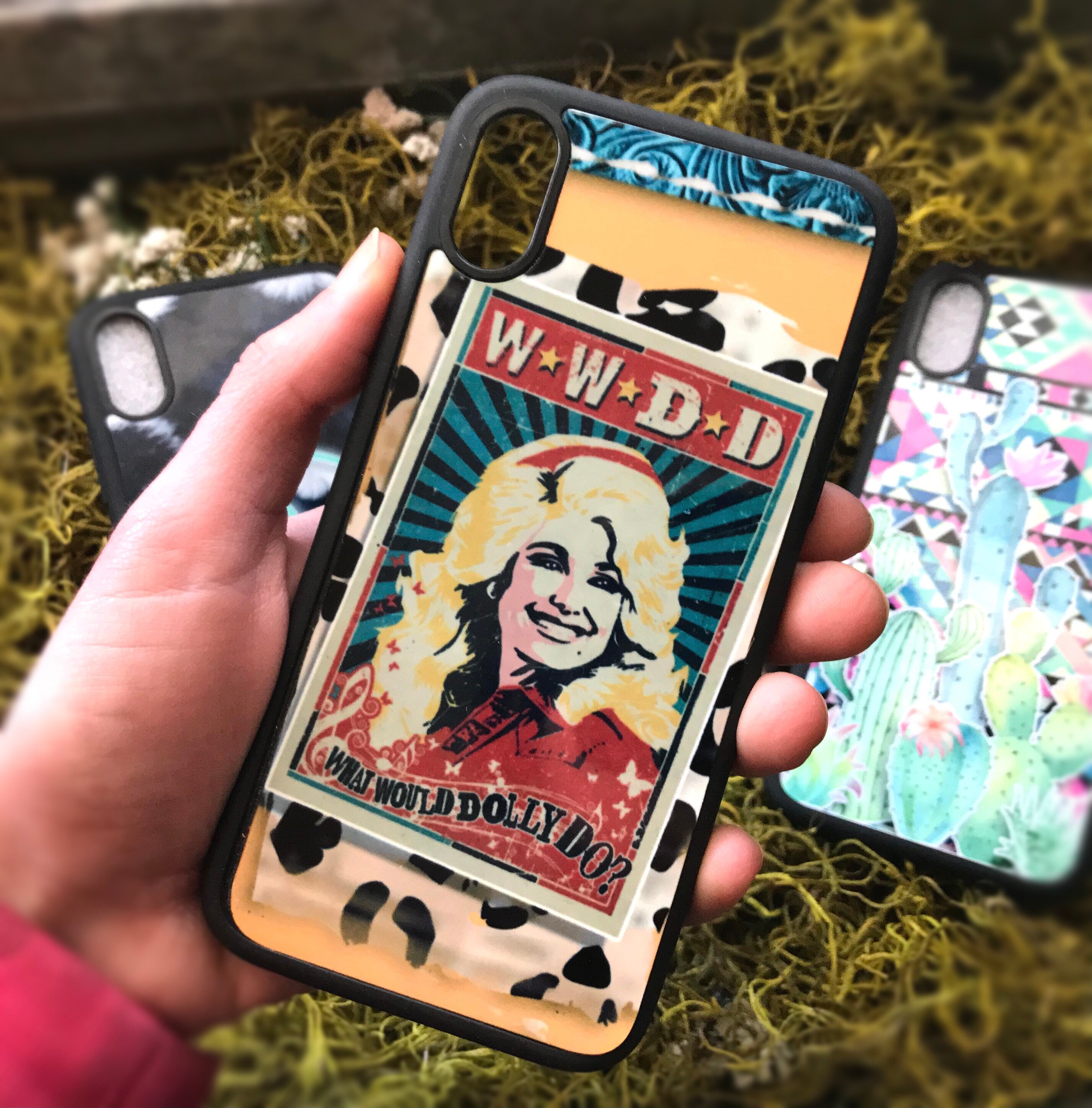 WWDD Dolly Parton Leather Printed Phone Case for Samsung and iPhone - Etsy