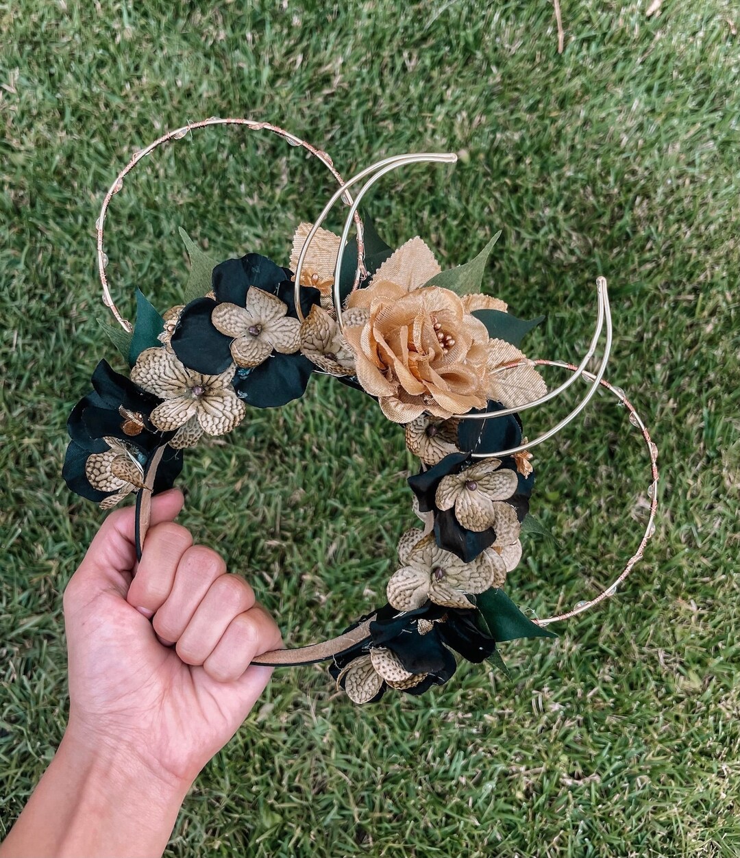 Loki/slyvie Floral Mickey Ears/ Loki Floral Headband Mouse Ears/ Sylvie ...