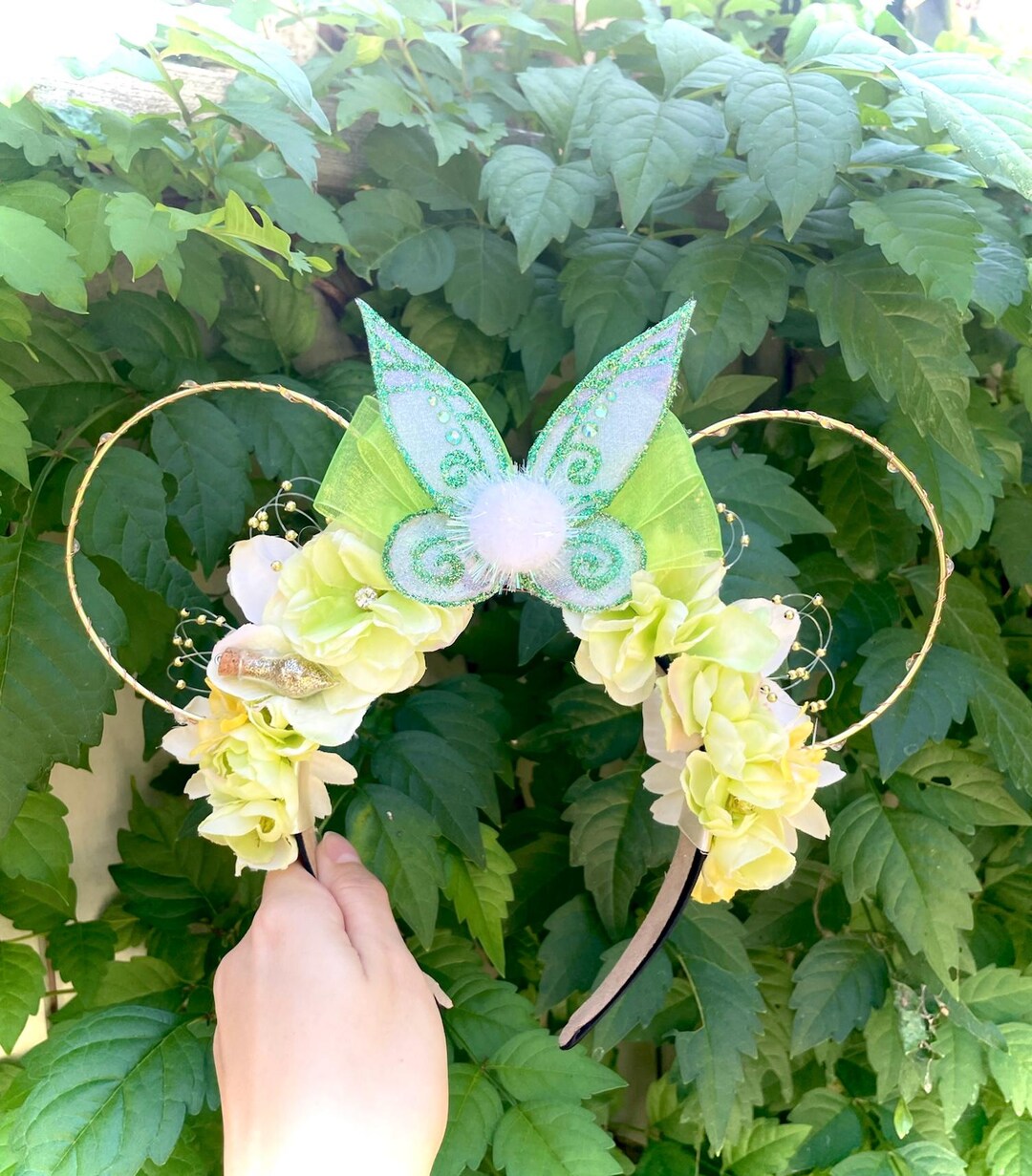 Tinker Fairy Mickey Ears | Green With Envy Fairy| Tinkerbell Minnie ...