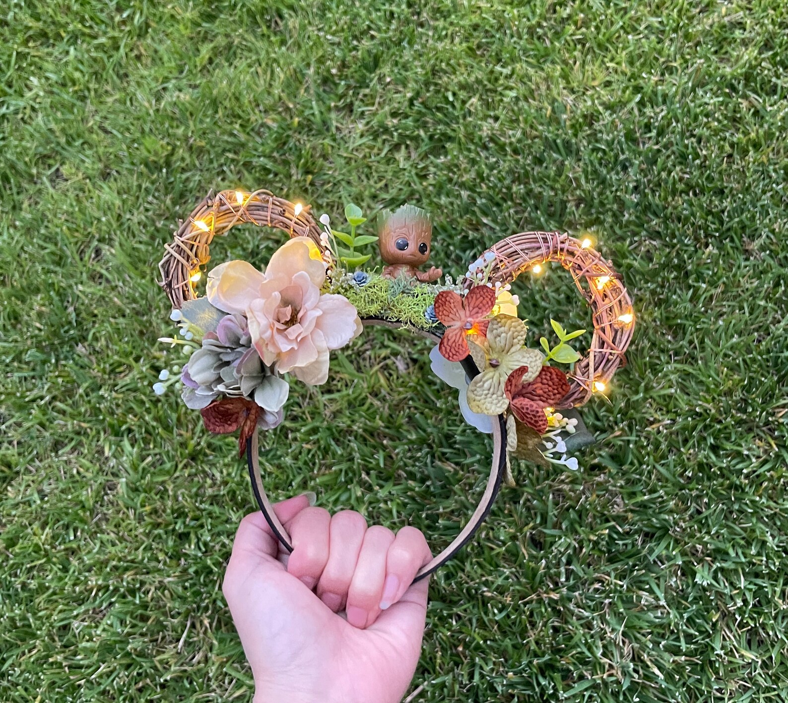 Child Size Baby Tree Mouse Ears/children's Baby Tree - Etsy