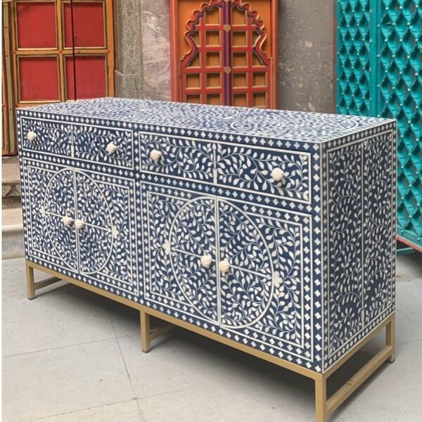 Bone Inlay Furniture - Etsy
