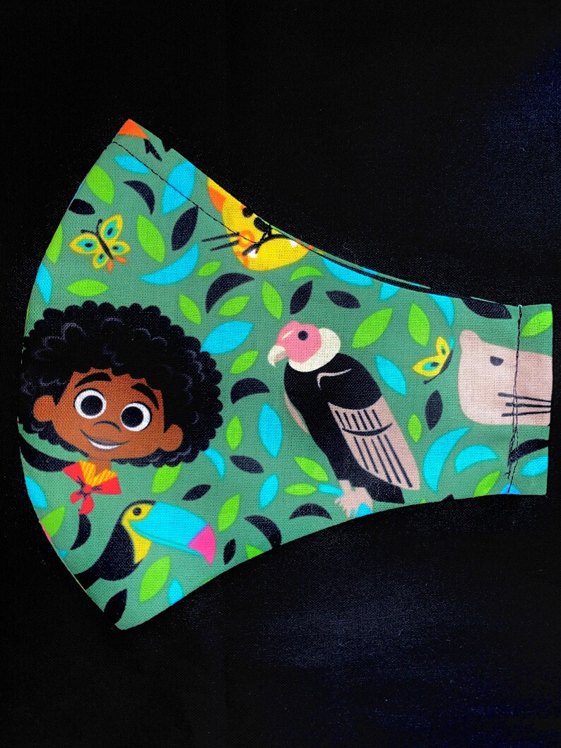 Disney Encanto Movie Bruno Antonio Madrigal Face Mask the Madrigals ...