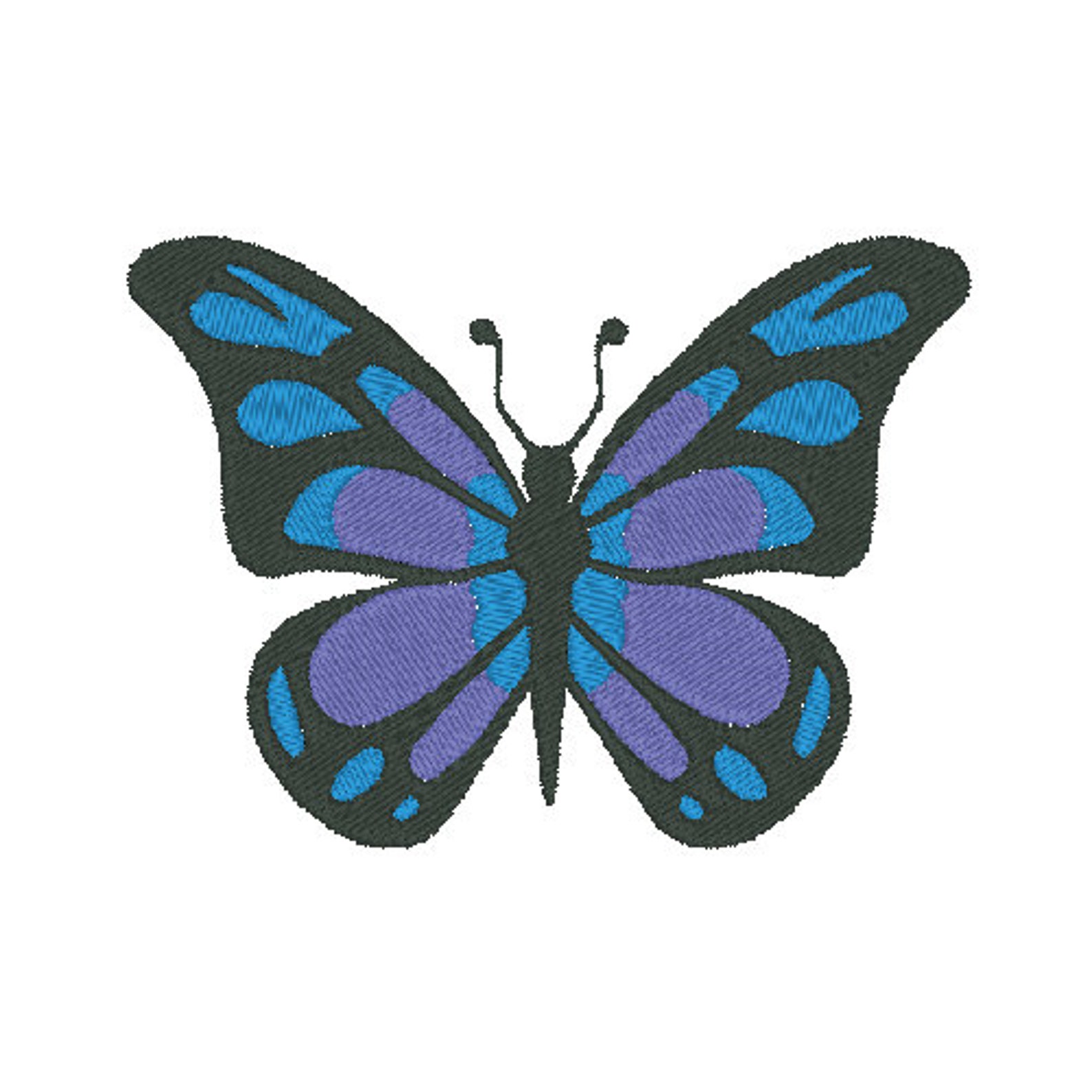 Butterfly Embroidery Design PES & DST Digital Files Hoop - Etsy