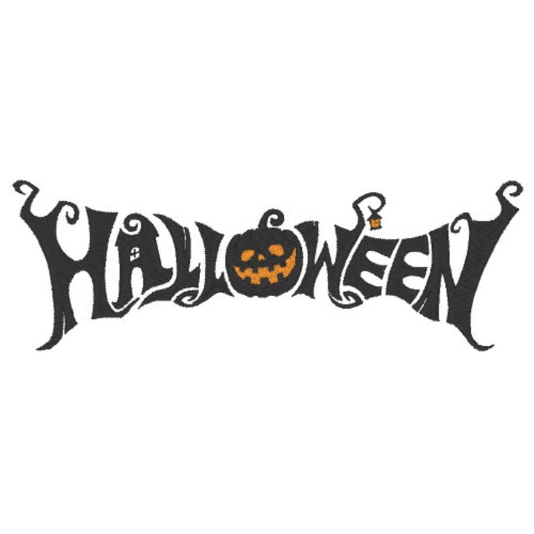 Halloween PES Embroidery Digital Files, Dxf, Eps, Png, Jpg, Svg, Ai - Etsy
