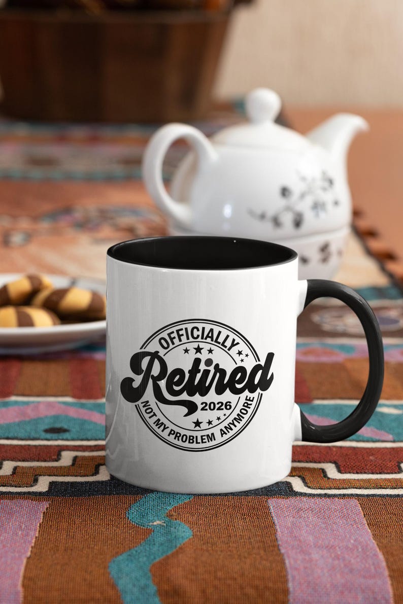 Officially Retired Svg | Retirement Svg 2026 | Cut File, Engraving File ...