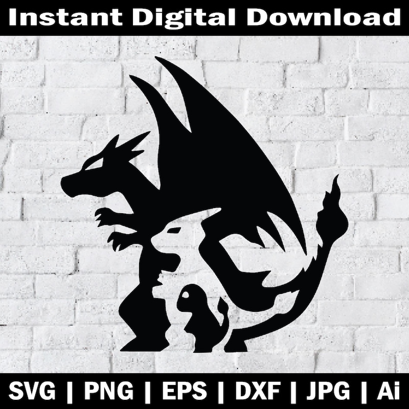Charizard Svg - Etsy