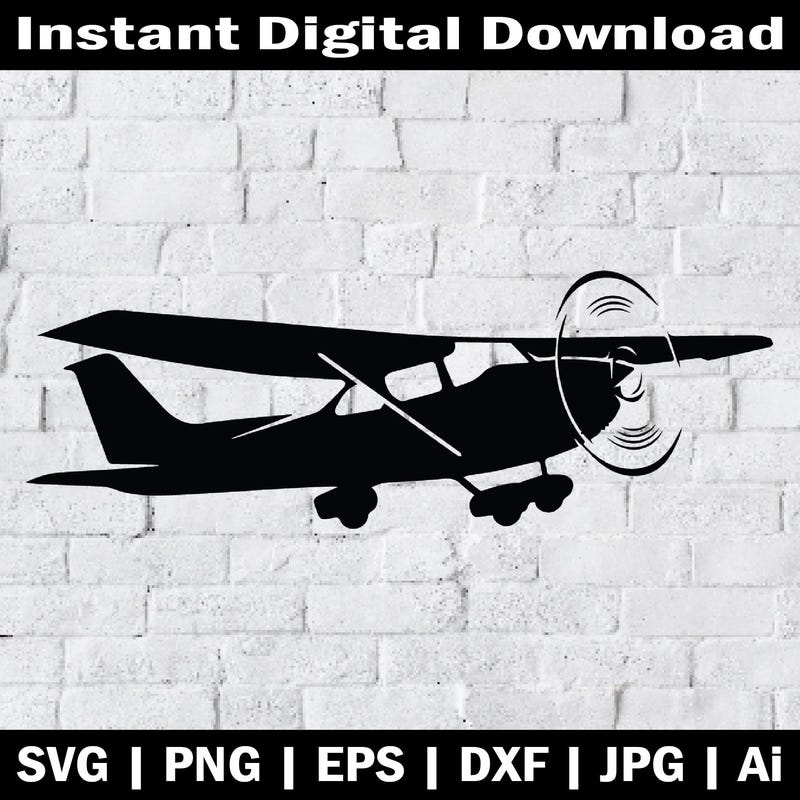 Airplane Svg - Etsy