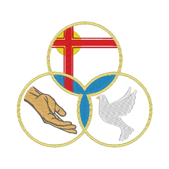 Holy Trinity Embroidery Design PES & DST Digital Files Hoop - Etsy