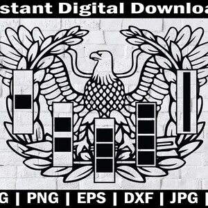 US Army Warrant Officer Badge Logo SVG Digital Files | Eagle Rising ...