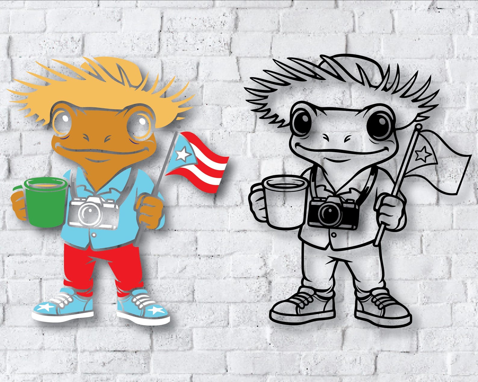 Sapo Concho PNG SVG | Sapo Puerto Rico Clipart | Boricua Jibaro Art ...