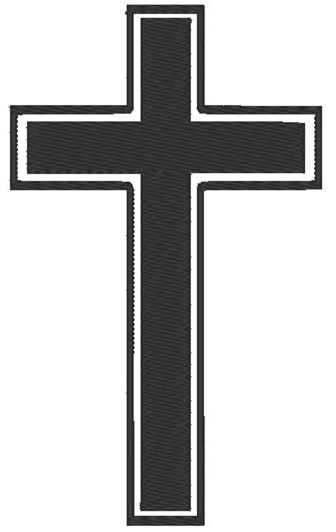 Cross PES Embroidery Digital Files | Etsy