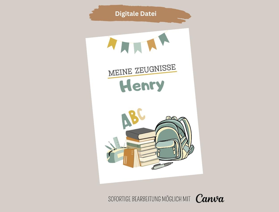 Cover Sheet for Certificates, Personalizable Digital Cover Sheet ...