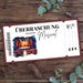 Voucher Cinema, Ticket Cinema, Gift Voucher Template, Personalized ...