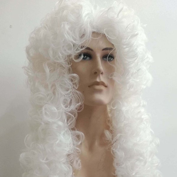 White Wig Men - Etsy