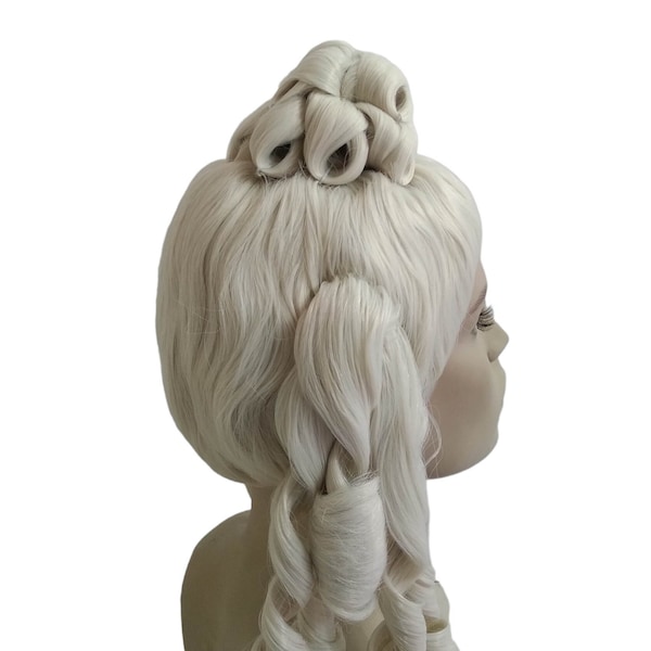 Powdered Wig - Etsy