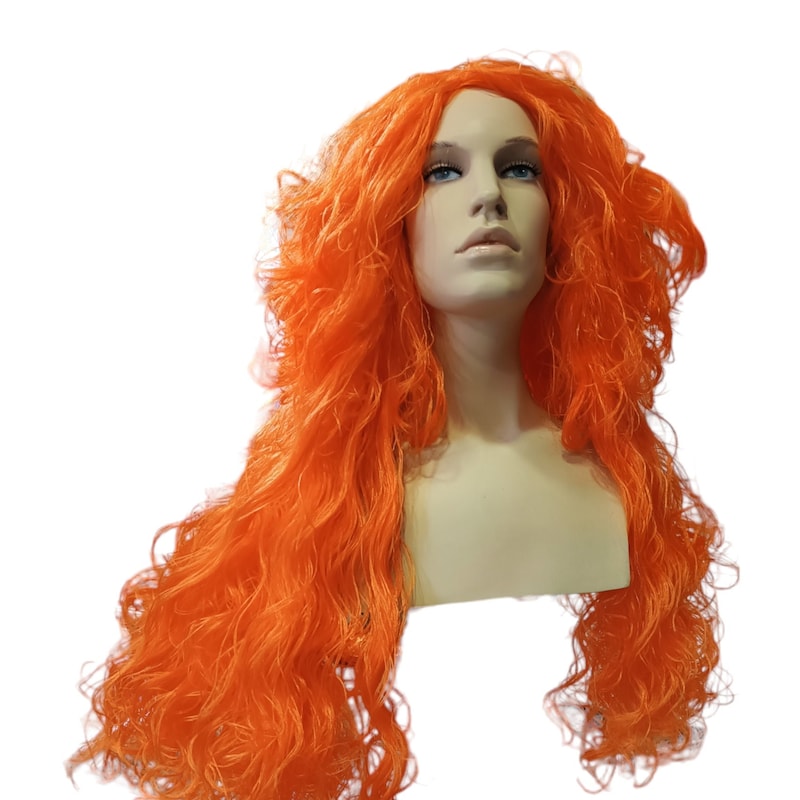 Orange Wig - Etsy