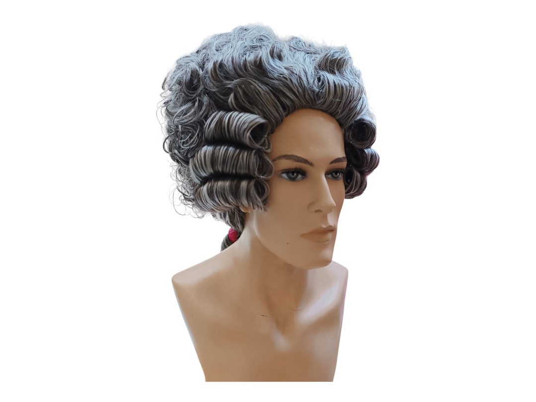 Comte Armand De Montclair | Aristocrat Luxury Curls Wig | Nobleman Gray ...
