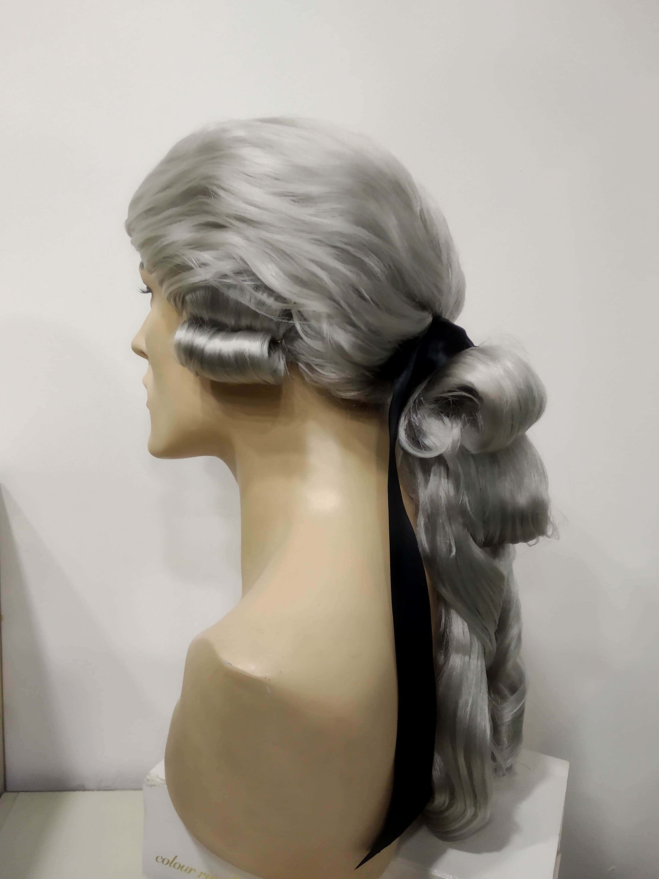 Period 1800 Gray Male Authentic Wig - Etsy