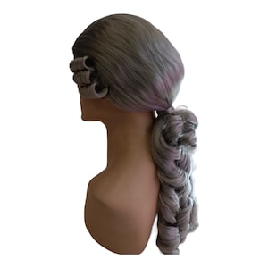 Authentic Gray Extra Long Period Luis XVI Wig | Authentic Nobleman ...