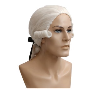 Period 1800 White Male Authentic Wig - Etsy