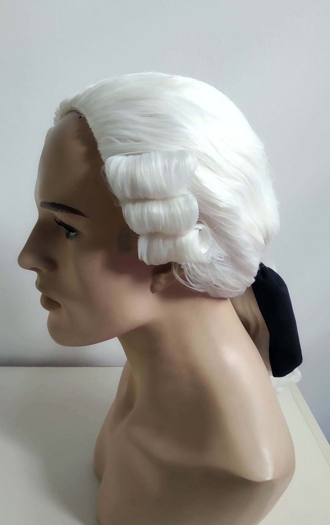 Authentic White Extra Long Period Luis XVI Wig - Etsy