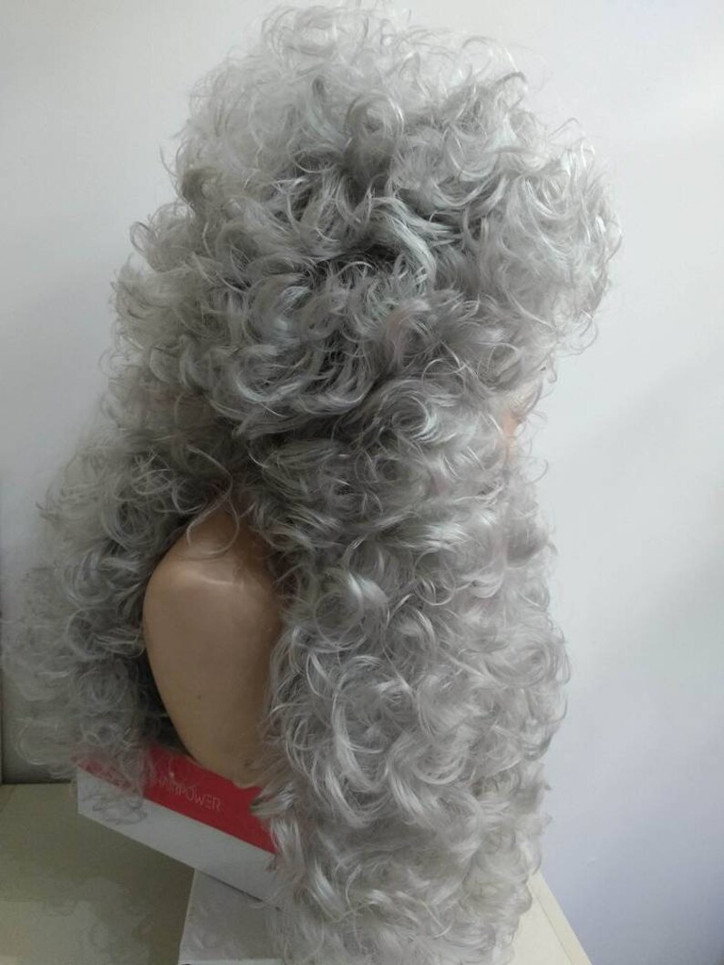 Regency Colonial Gray Wig - Etsy