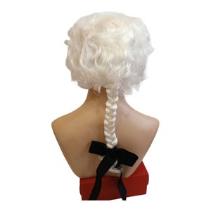 Baroque Male Wig Period 1700 White Court of the King Duke - Etsy