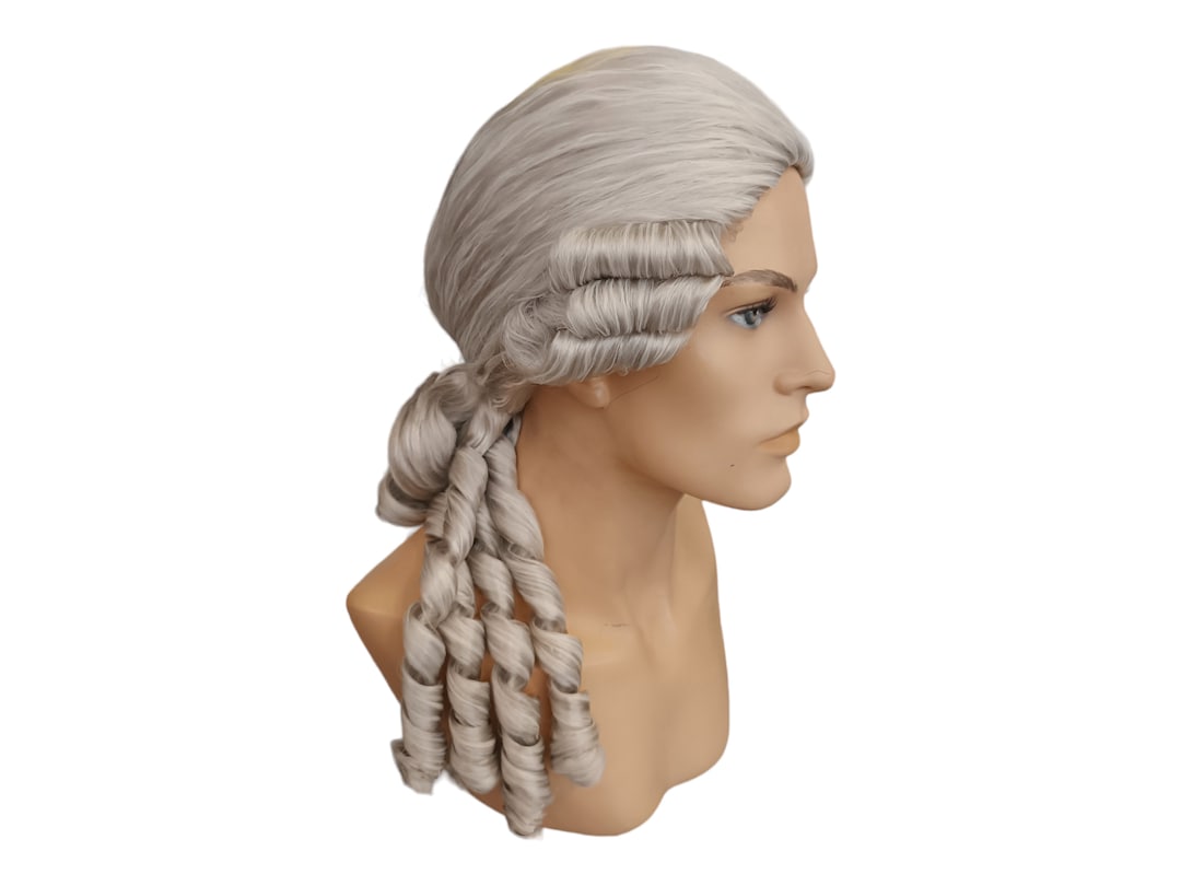 Authentic Gray - Ivoire Extra Long Period Luis XVI Wig - Etsy