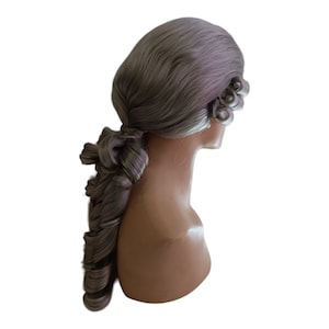 Authentic Gray Extra Long Period Luis XVI Wig | Authentic Nobleman ...