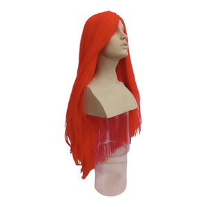 Jessica Fire Red Long Straight Cosplay Costume Wig - Etsy