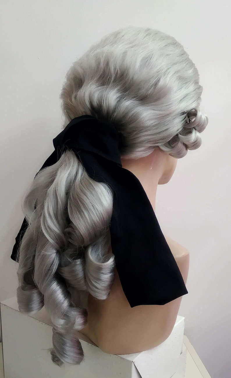 Authentic Gray Extra Long Period Luis XIV Wig - Etsy