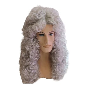 Regency Colonial Gray Wig - Etsy