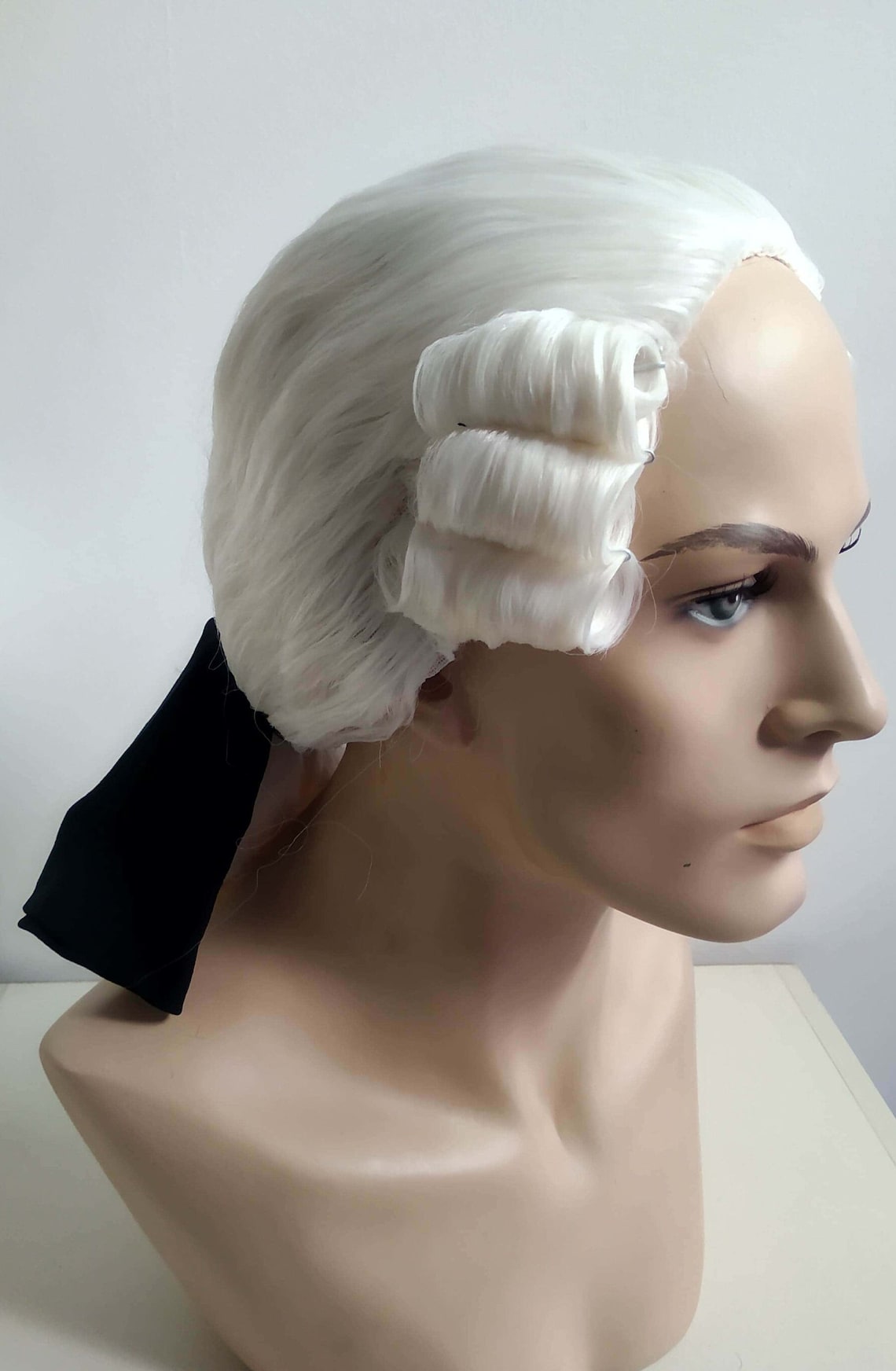 Custom Made to Order Authentic White Extra Long Period Luis XVI Wig ...