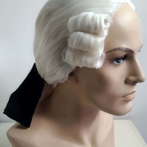 Authentic White Extra Long Period Luis XVI Wig - Etsy