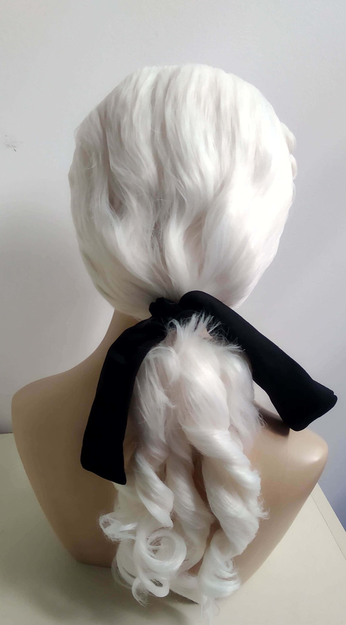 Custom Made to Order Authentic White Extra Long Period Luis XVI Wig ...