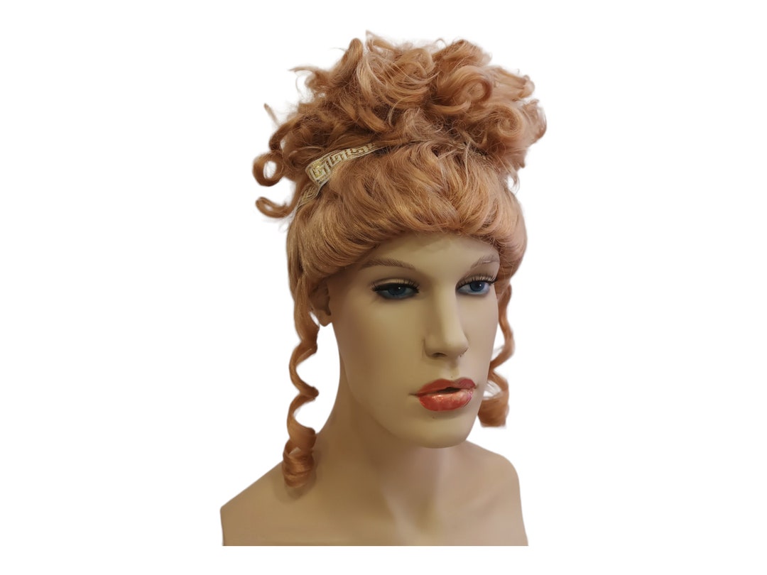 Ancient Greek Woman's Dark Blonde Wig - Etsy